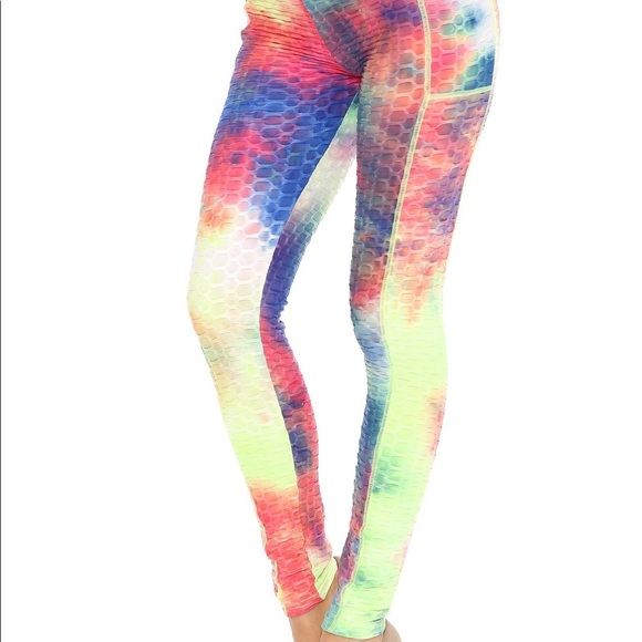 Pants & Jumpsuits | Leggings Multicolor Ml | Poshmark